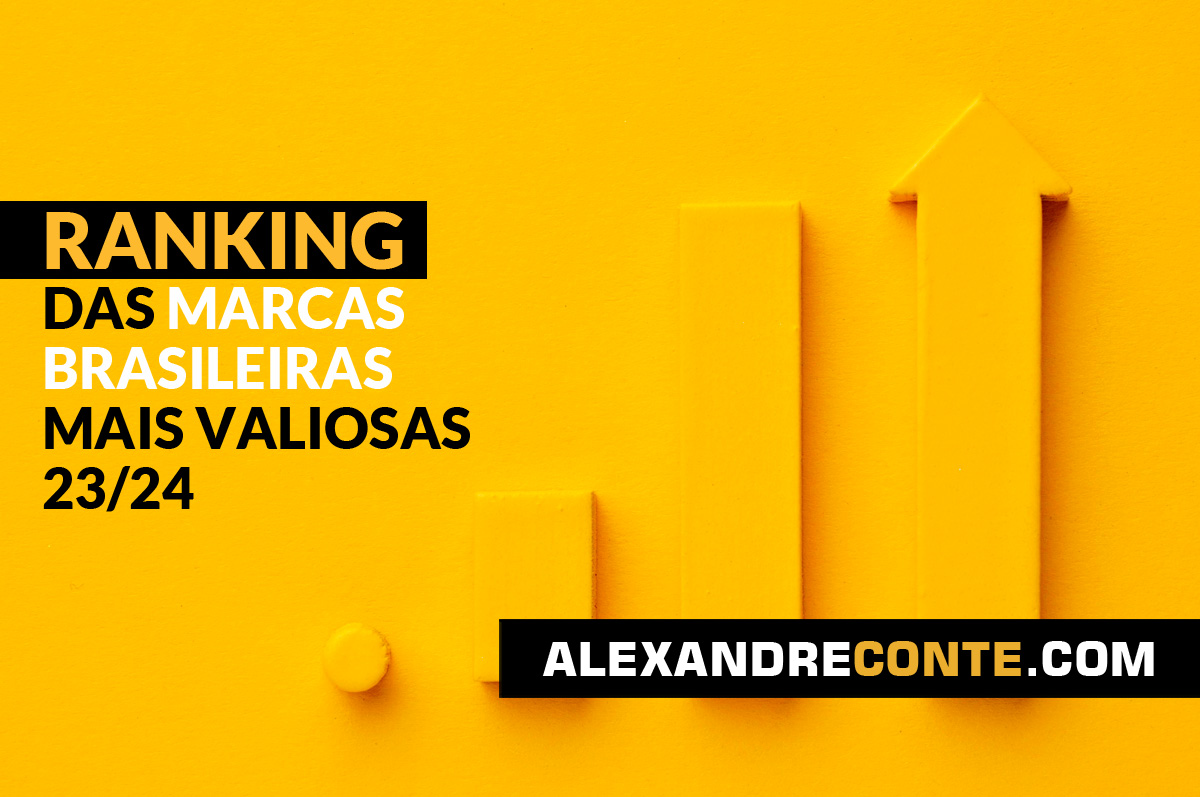 Ranking das marcas brasileiras mais valiosas 23/24 | Alexandre Conte